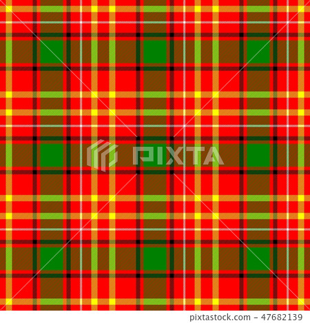 checked tartan seamless background hot red green - Stock Illustration ...
