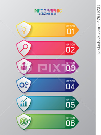 information graphic , bullet point or infographic - Stock Illustration ...