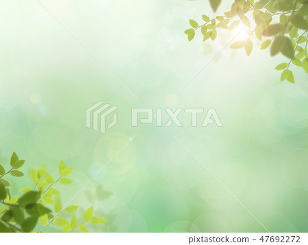 Background - fresh green - green - sunshine - Stock Illustration ...