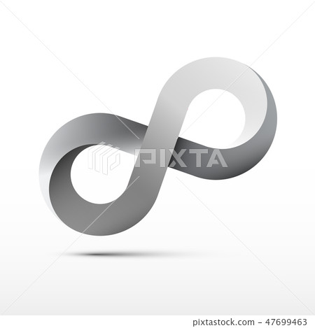 Infinite Design. Vector Endless Motion Icon. - Stock Illustration ...