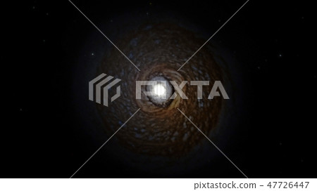 Galaxy, Milky Way galaxy, 50,000 light years... - Stock Illustration ...