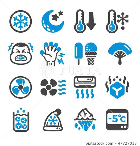 cool icon set - Stock Illustration [47727018] - PIXTA