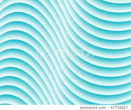 Turquoise abstract wave background. - Stock Illustration [47758827] - PIXTA
