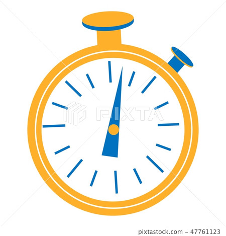 Clock Timer graphic design. Start, finish. - Stock Illustration ...