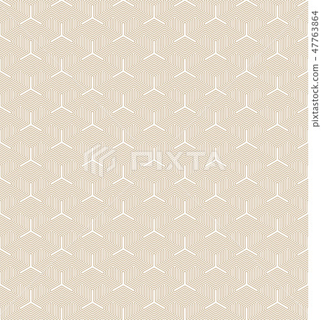 Seamless abstract linear geometric pattern - Stock Illustration ...
