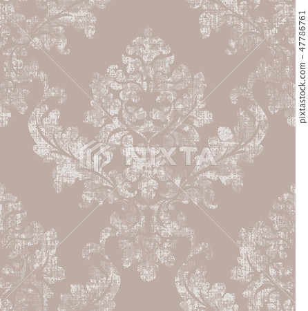 Rococo texture pattern Vector - Stock Illustration [47786761] - PIXTA
