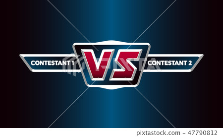 VS Logo. Versus Board of rivals. - Stock Illustration [47790812] - PIXTA