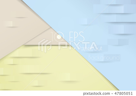 Pastel papercut vector BG for your design - Stock Illustration ...