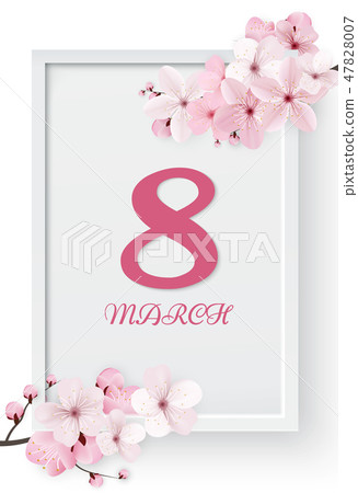8 march international women's day background... - Stock Illustration ...