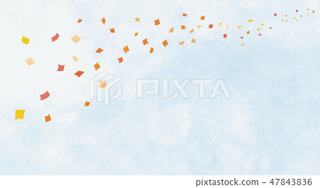 Water sky and confetti - Stock Illustration [47843836] - PIXTA