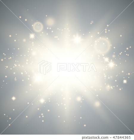 Star burst with sparkle isolated. - Stock Illustration [47844365] - PIXTA