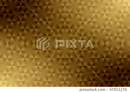 Golden triangle background - Stock Illustration [47851276] - PIXTA
