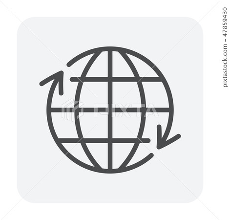global icon black - Stock Illustration [47859430] - PIXTA