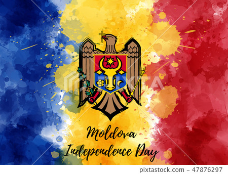 Moldova Independence day - Stock Illustration [47876297] - PIXTA