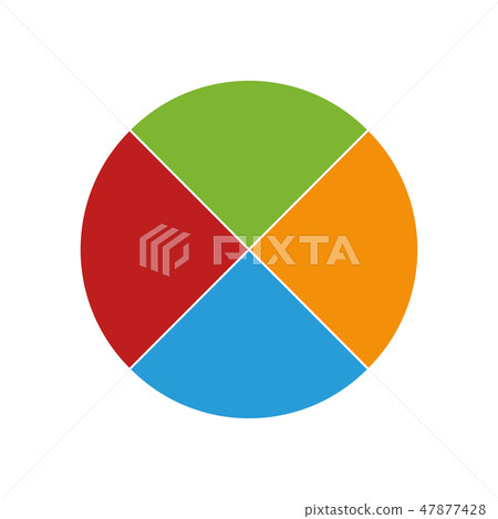 Color circular Chart Infographic. - Stock Illustration [47877428] - PIXTA