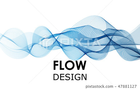 Flow shapes design. Liquid wave. 3d flow shape. - Stock Illustration ...