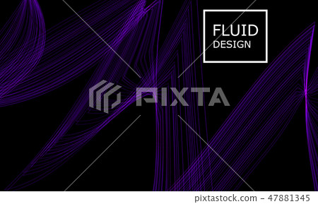 Flow shapes design. Liquid wave. 3d flow shape. - Stock Illustration ...