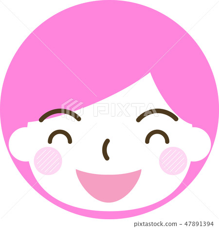 Facial expression face circle icon vector smile... - Stock Illustration ...