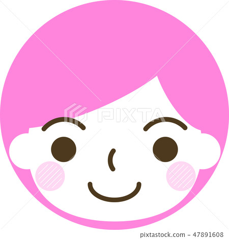 Facial expression face circle icon vector color - Stock Illustration ...