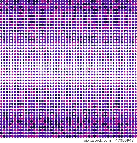 Multicolor polka dot pattern - Stock Illustration [47896948] - PIXTA