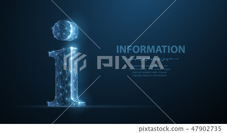 Info. Abstract vector 3d info sign isolated on... - Stock Illustration ...