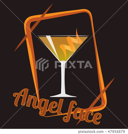 The Unforgettable Angel Face cartoon illustration - Stock Illustration ...