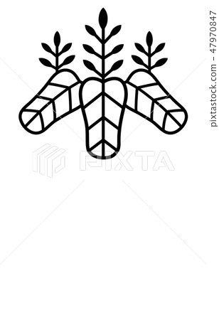 Takeshi family crest Toyotomi Hideyoshi - Stock Illustration [47970847 ...