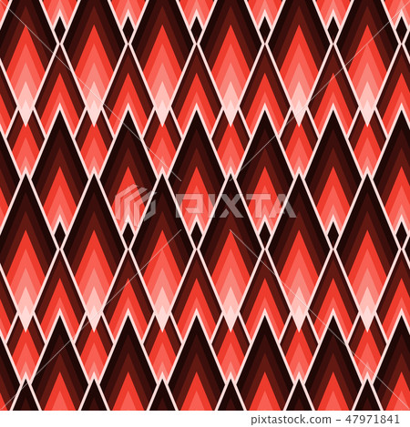 Abstract geometric seamless tile pattern - Stock Illustration [47971841 ...