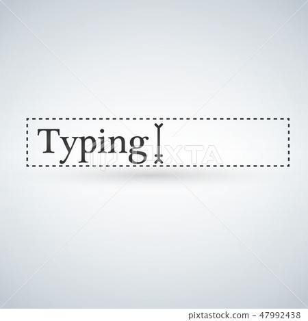 Text Cursor Navigation pointer in the box - Stock Illustration ...