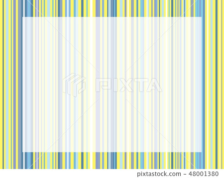 Stripe white space frame - Stock Illustration [48001380] - PIXTA
