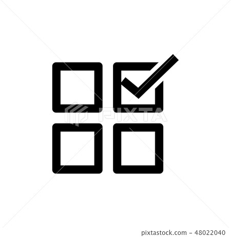 Check · Classify · Select icon - Stock Illustration [48022040] - PIXTA