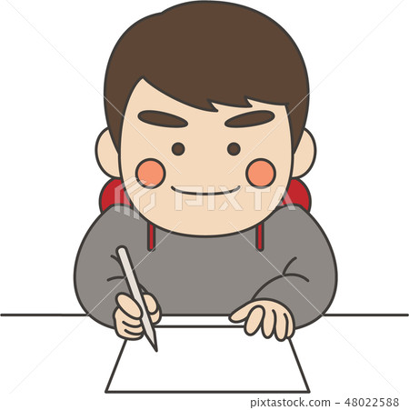 Male character entry - Stock Illustration [48022588] - PIXTA