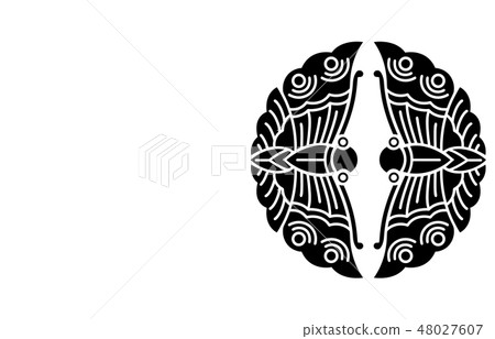 Takeshi family crest Otani Yoshinobu - Stock Illustration [48027607 ...