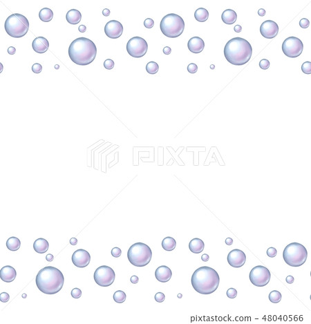 Seamless scattered pearls - Stock Illustration [48040566] - PIXTA