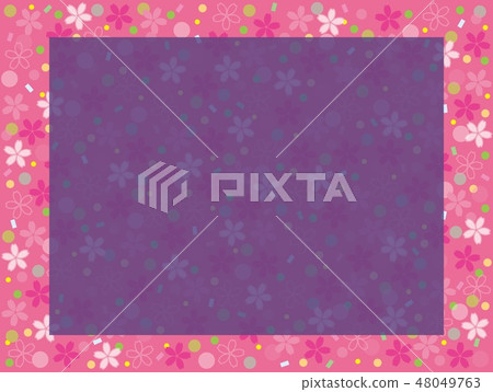 Cherry tree frame - Stock Illustration [48049763] - PIXTA