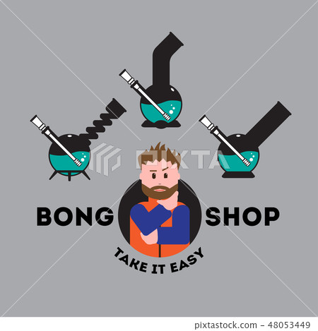 Bong Shop logos - Stock Illustration [48053449] - PIXTA