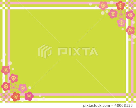 Plum Frame - Stock Illustration [48068133] - PIXTA