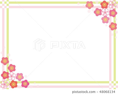 Plum Frame - Stock Illustration [48068134] - PIXTA