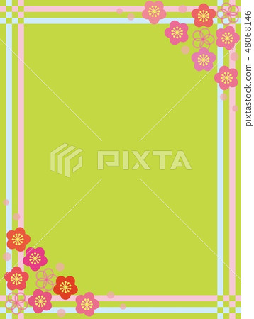 Plum Frame - Stock Illustration [48068146] - PIXTA