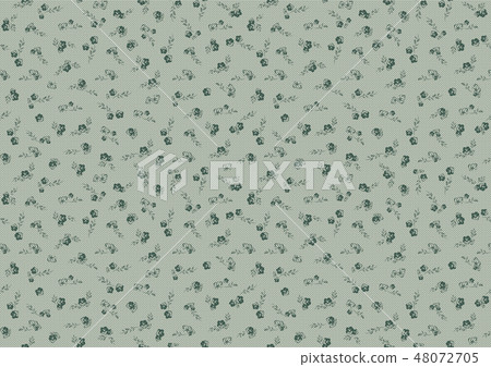 Seamless pattern of retro fine flower pattern - Stock Illustration ...
