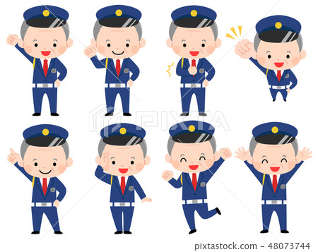 Security guard - Stock Illustration [48073744] - PIXTA