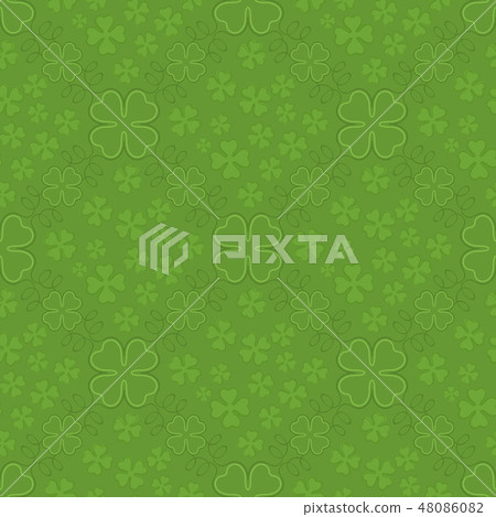 Patrick day seamless pattern - Stock Illustration [48086082] - PIXTA