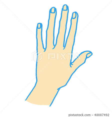 [Illustration of hands and fingers] - Stock Illustration [48087492] - PIXTA