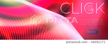 Glowing abstract vector background - Stock Illustration [48092171] - PIXTA