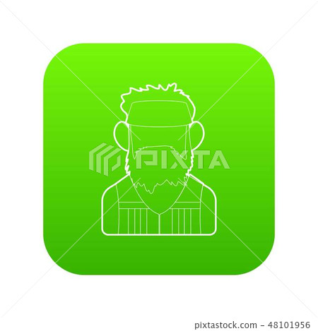 Programmer icon green vector - Stock Illustration [48101956] - PIXTA