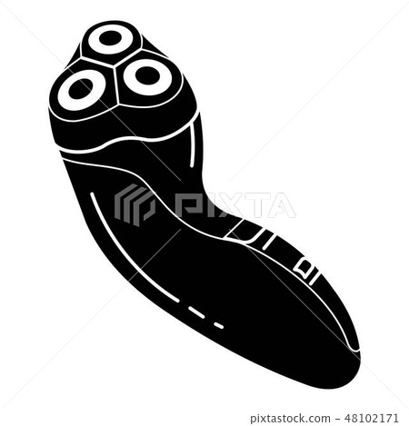 Electric shaver razor icon, simple style - Stock Illustration [48102171 ...
