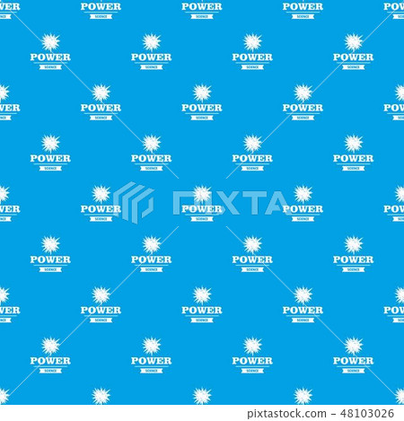 Power pattern vector seamless blue-插圖素材 [48103026] - PIXTA圖庫