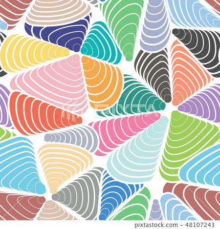 Abstract color seamless pattern. - Stock Illustration [48107243] - PIXTA