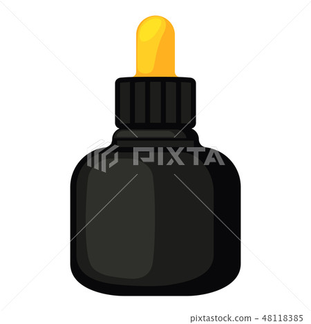Colorful cartoon beauty serum bottle - Stock Illustration [48118385 ...
