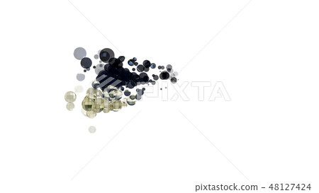 Particle bubble - Stock Illustration [48127424] - PIXTA